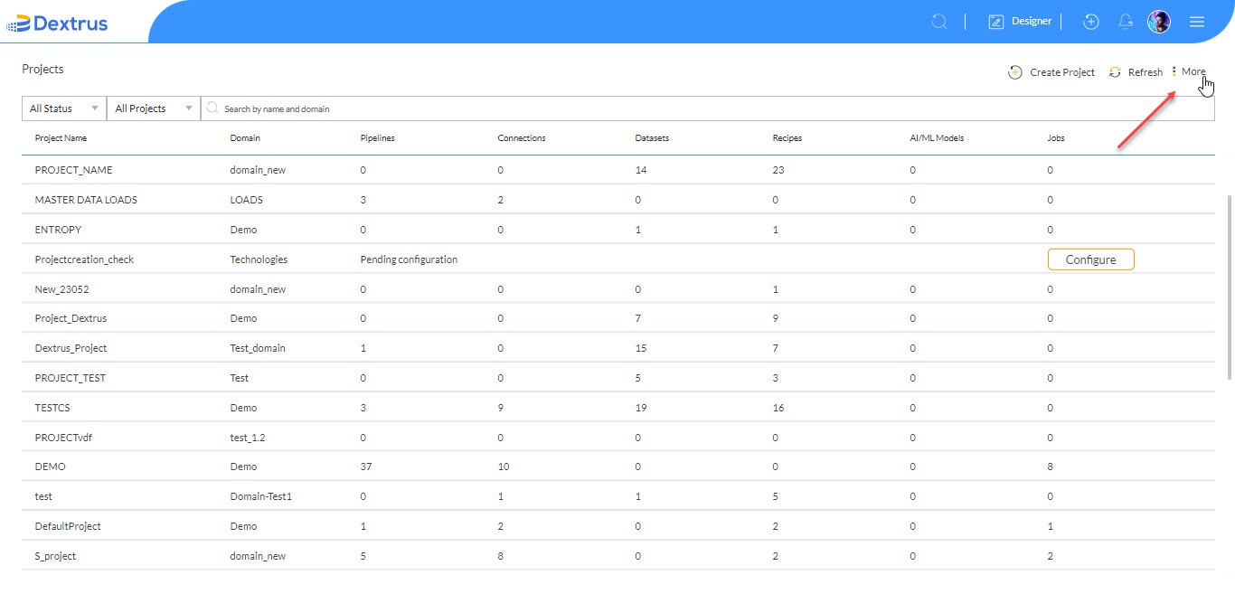 How to manage a Domain – Dextrus